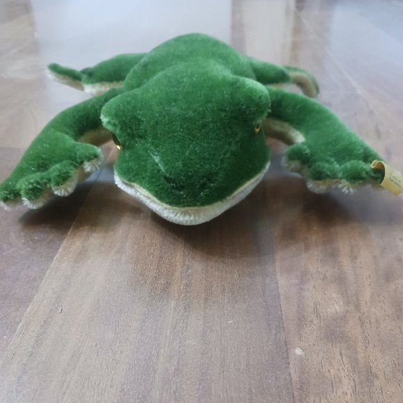 steiff | Toys | 96s Vintage Steiff 10 Frog | Poshmark
